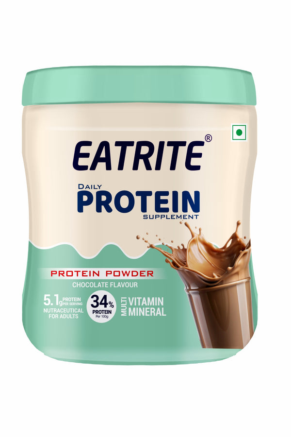 Eatrite Protein Chocolate Tin Powder (400gm) – mavenspick