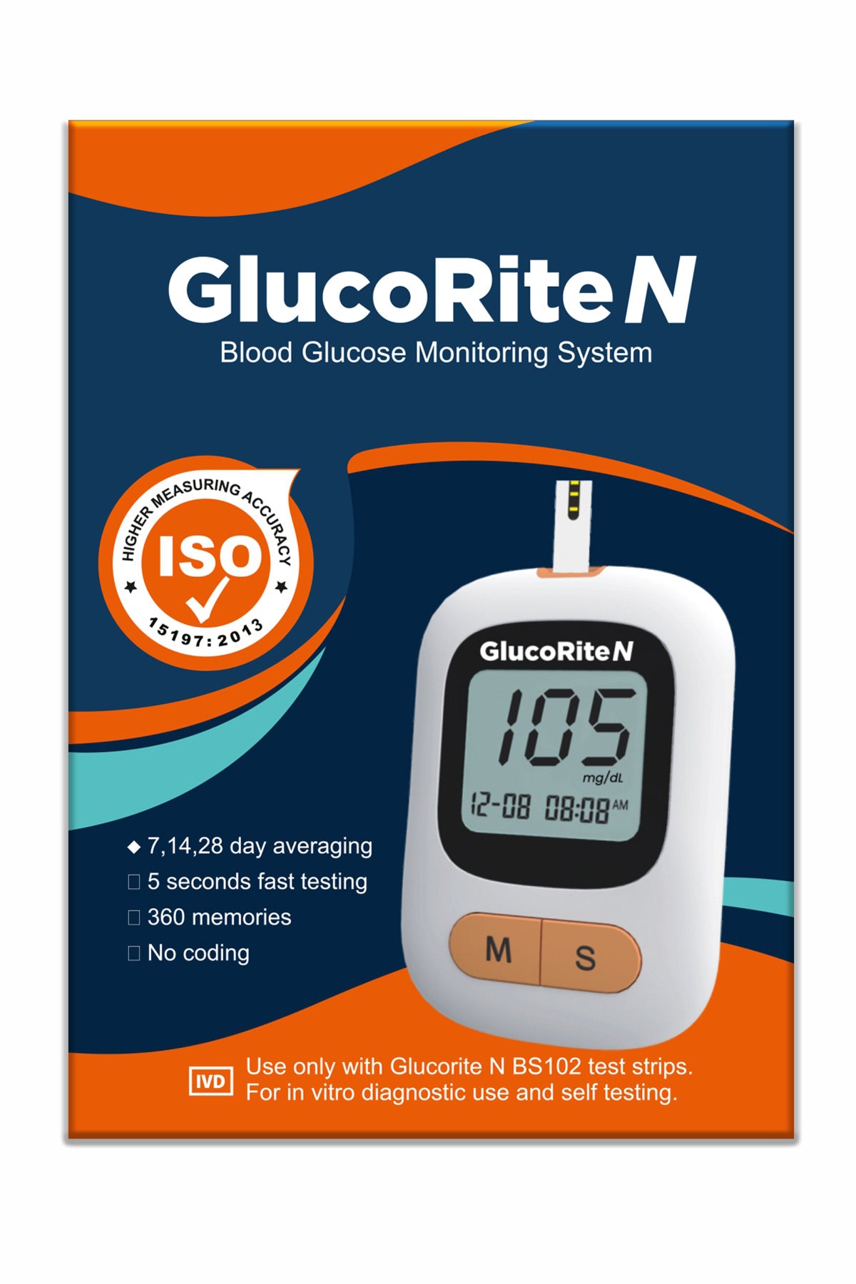 Glucorite N Blood Glucose Monitoring System – mavenspick