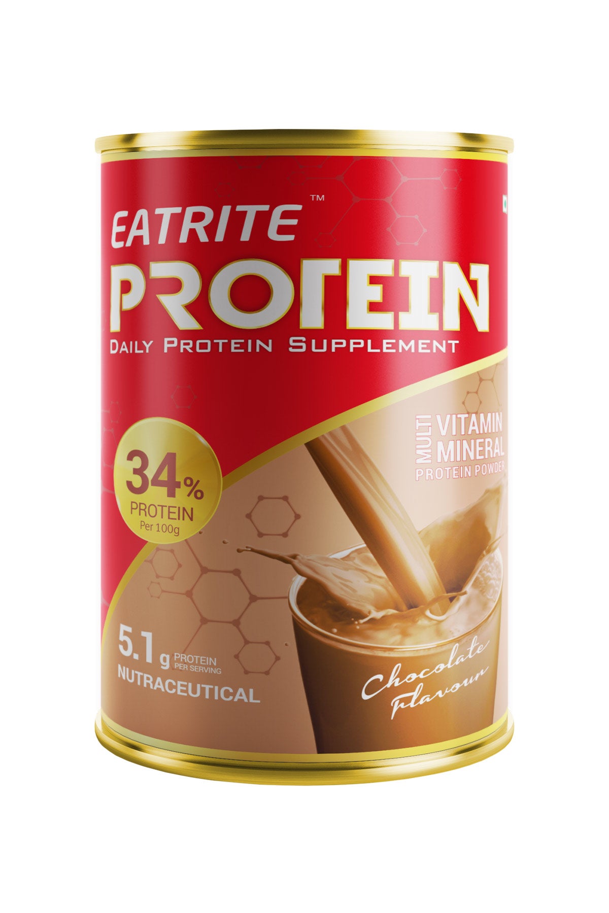 Eatrite Protein Chocolate Tin Powder (400gm) – mavenspick
