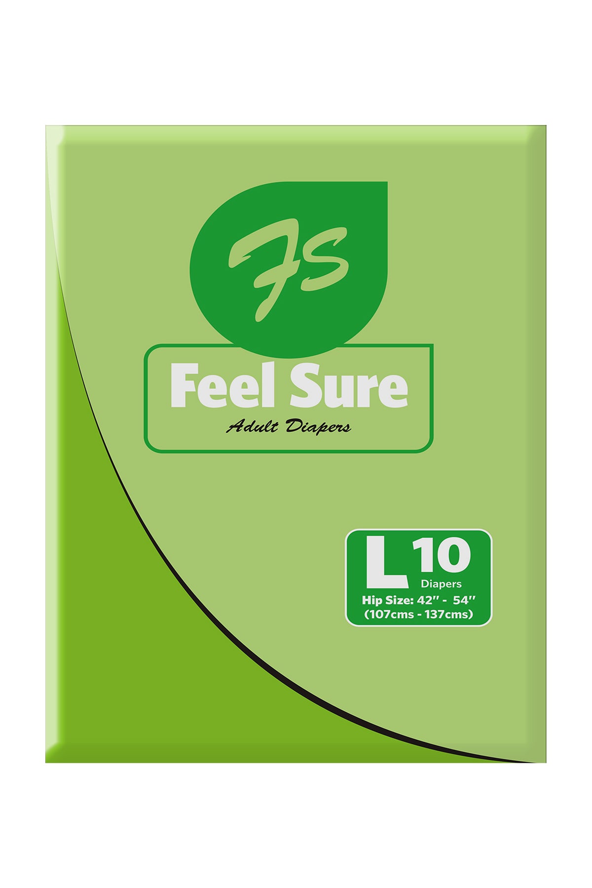 Feel Sure Adult Diapers L 10s – mavenspick